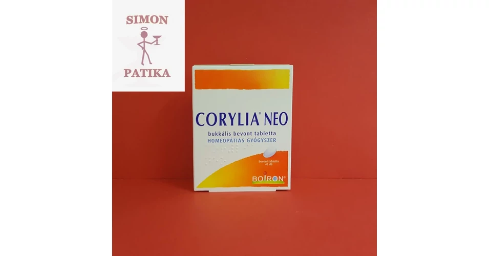 Corylia Neo Coryzalia nyelvalatti bevont tabletta 40x - Simon Webpatika