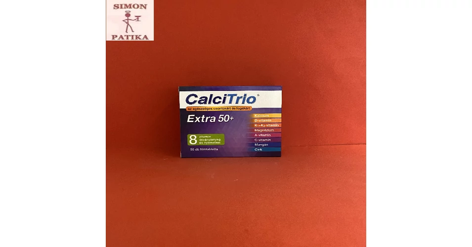 CalciTrio Extra 50+ filmtabletta 50db-Simon Webpatika