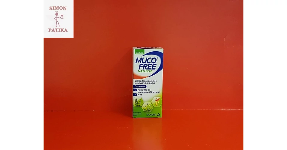 Mucofree Natural szirup-Simon Webpatika