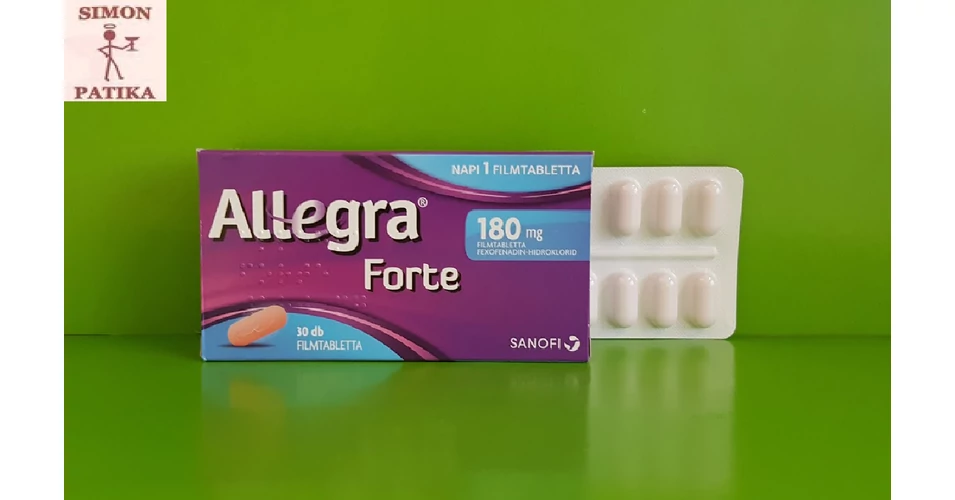 Allegra Forte 180 mg filmtabletta 50db - Simon Webpatika