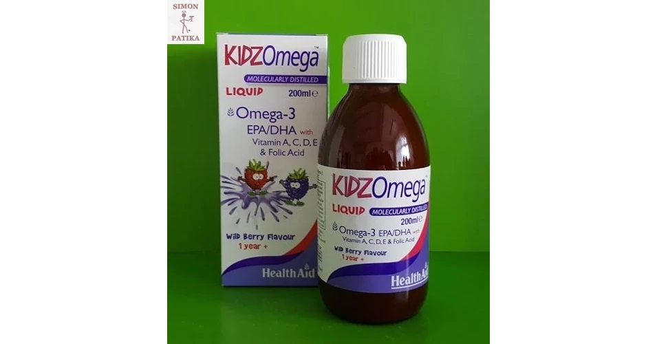 HealtAid Kidz Omega liquid szirup 200ml - Simon Webpatika