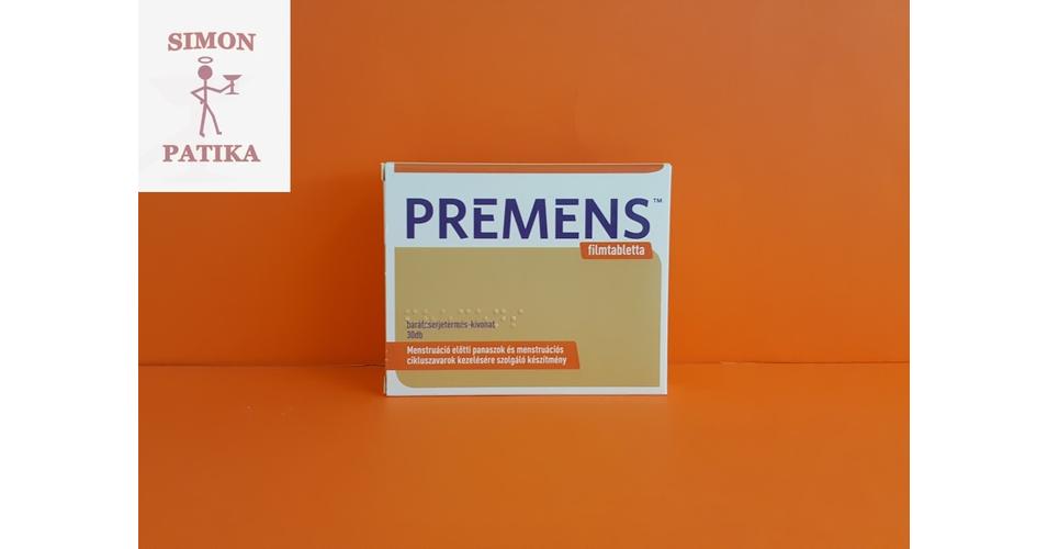 PreMens filmtabletta 30db - Simon Webpatika
