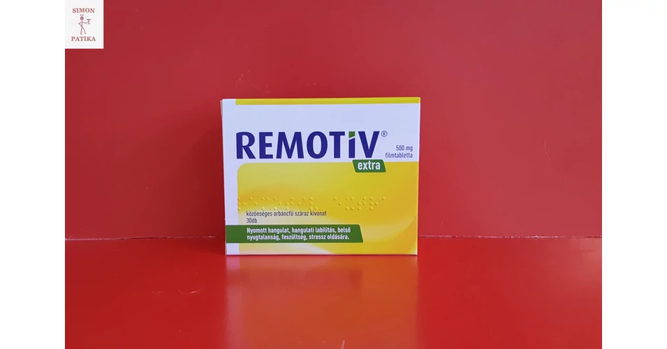 Remotiv extra 500 mg filmtabletta 30db - Simon Webpatika