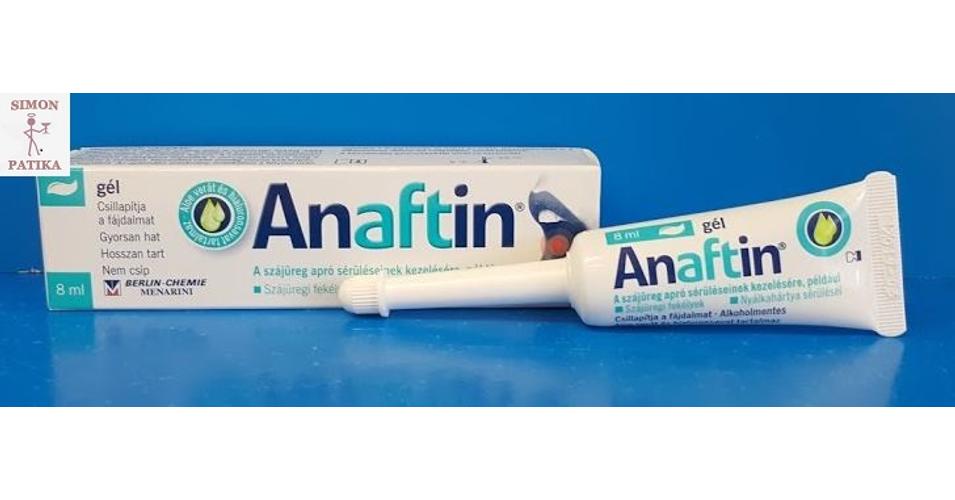 Anaftin 12% gél 8 ml - Simon Webpatika