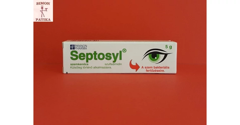 Septosyl szemkenőcs-Simon Webpatika