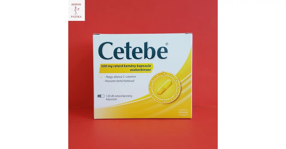 Cetebe 500 mg C vitamin kapszula 120 db-Simon Webpatika