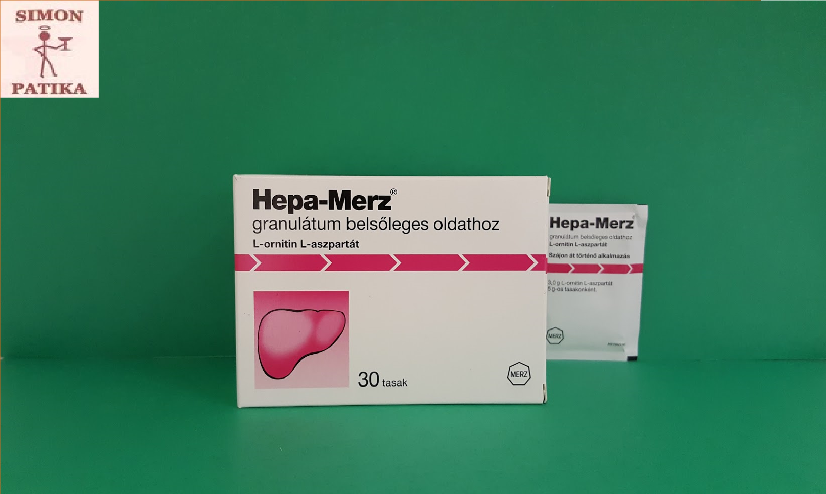 Hepa Merz granulátum 30 db - Simon Webpatika