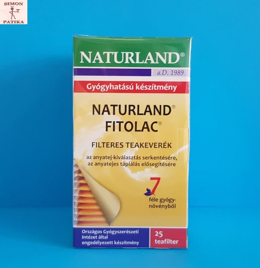Naturland Fitolac tea filteres 25db - Simon Webpatika