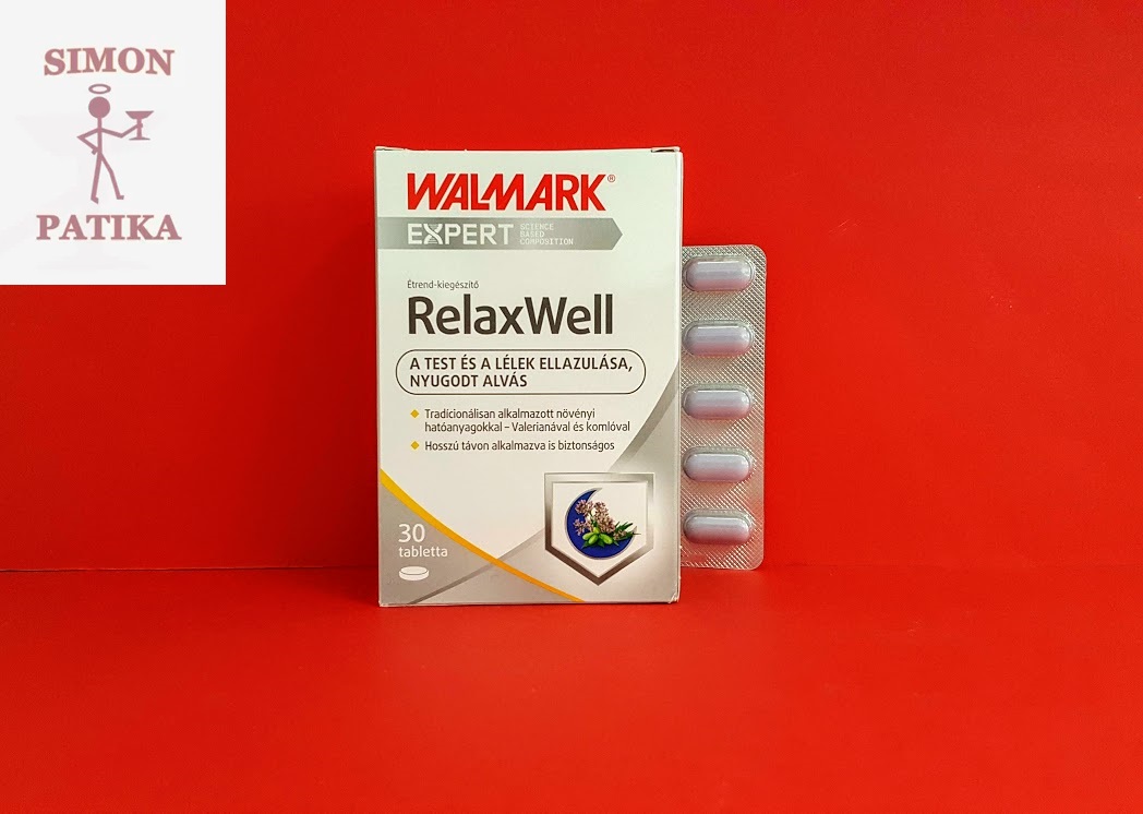 Walmark RelaxWell tabletta 30db - Simon Webpatika
